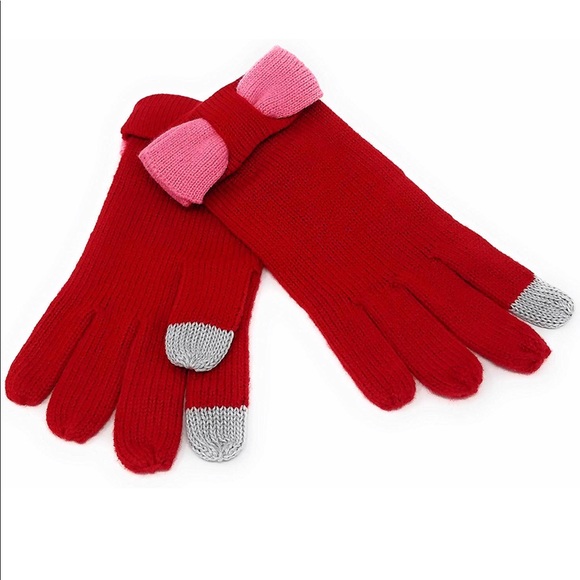 kate spade | Accessories | Kate Spade Tech Friendly Colorblock Gloves ...